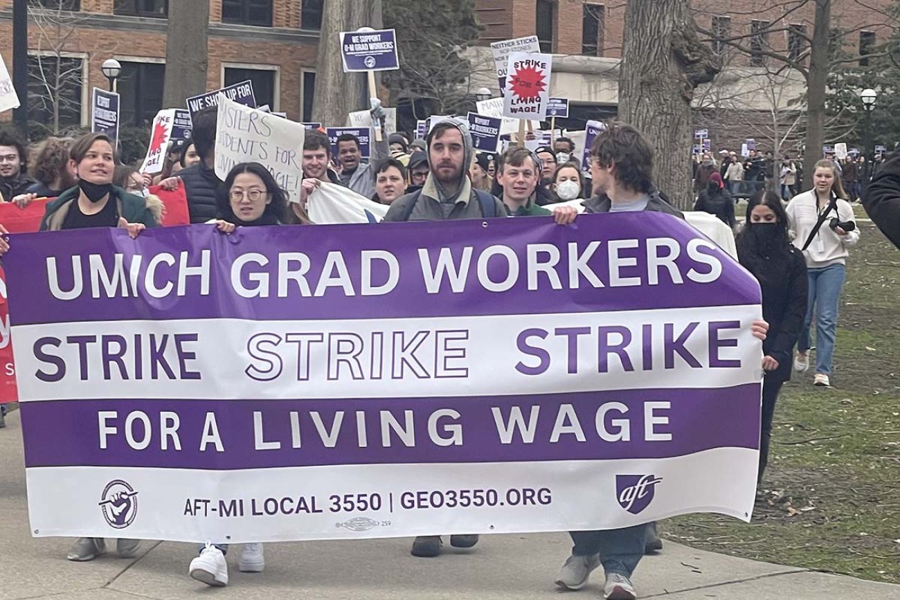 Graduate Workers on Strike – Industrial Worker