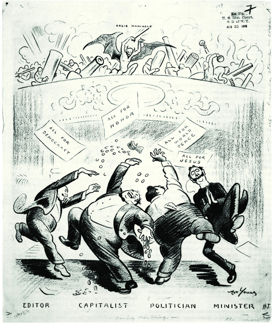 Art Young’s Dangerous Cartoons – Industrial Worker
