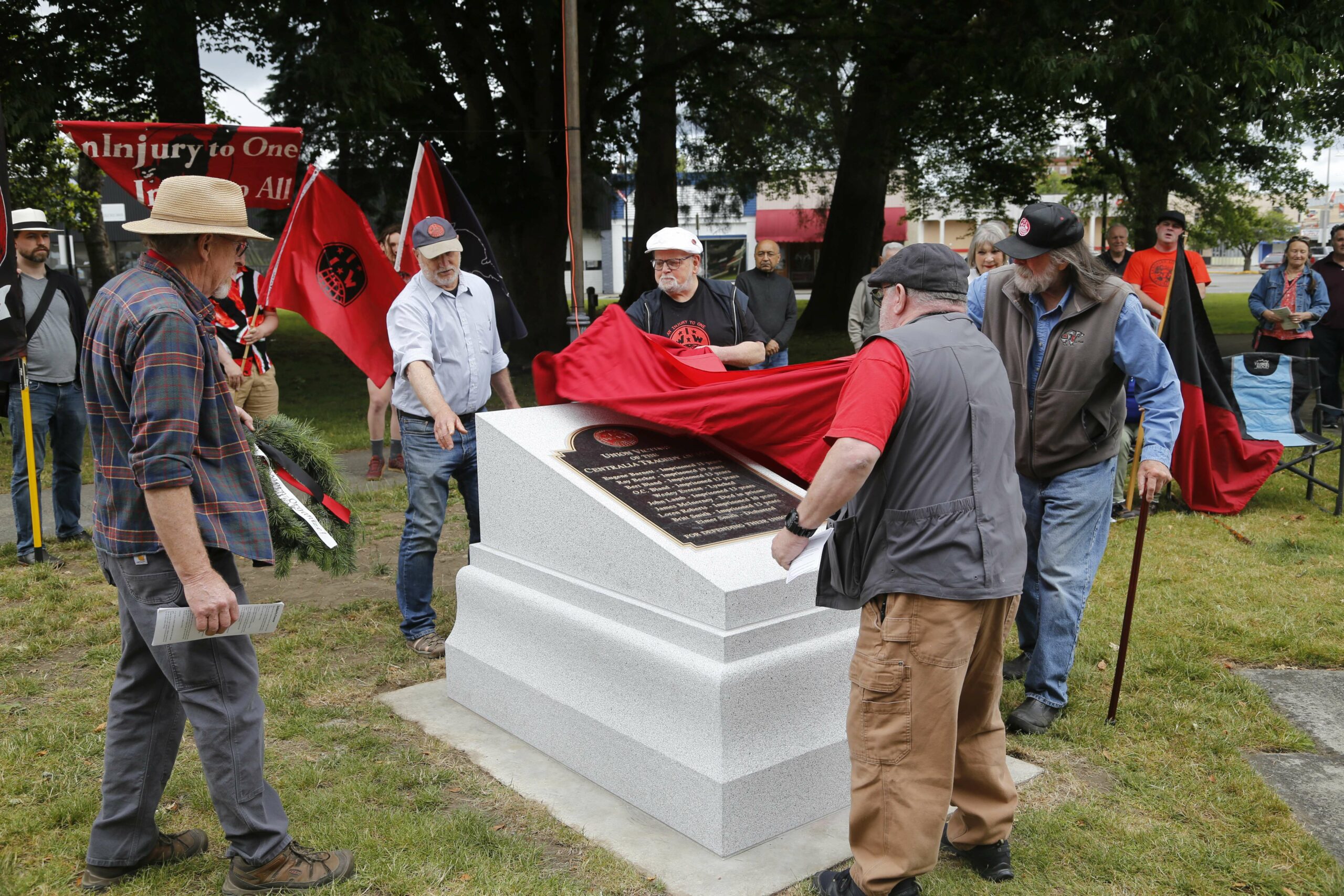 Dedication of the IWW’s Monument to Victims of the 1919 Centralia ... Dedication of the IWW’s Monument to Victims of the 1919 Centralia ...